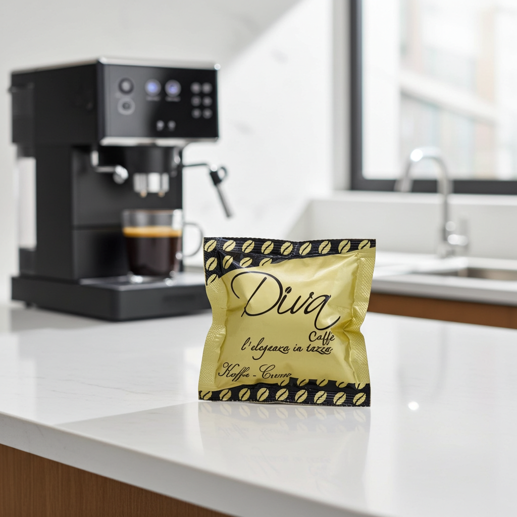 Diva Caffé Café Crème 60/40 - 150 E.S.E. Pads – Kaffeegeniesser