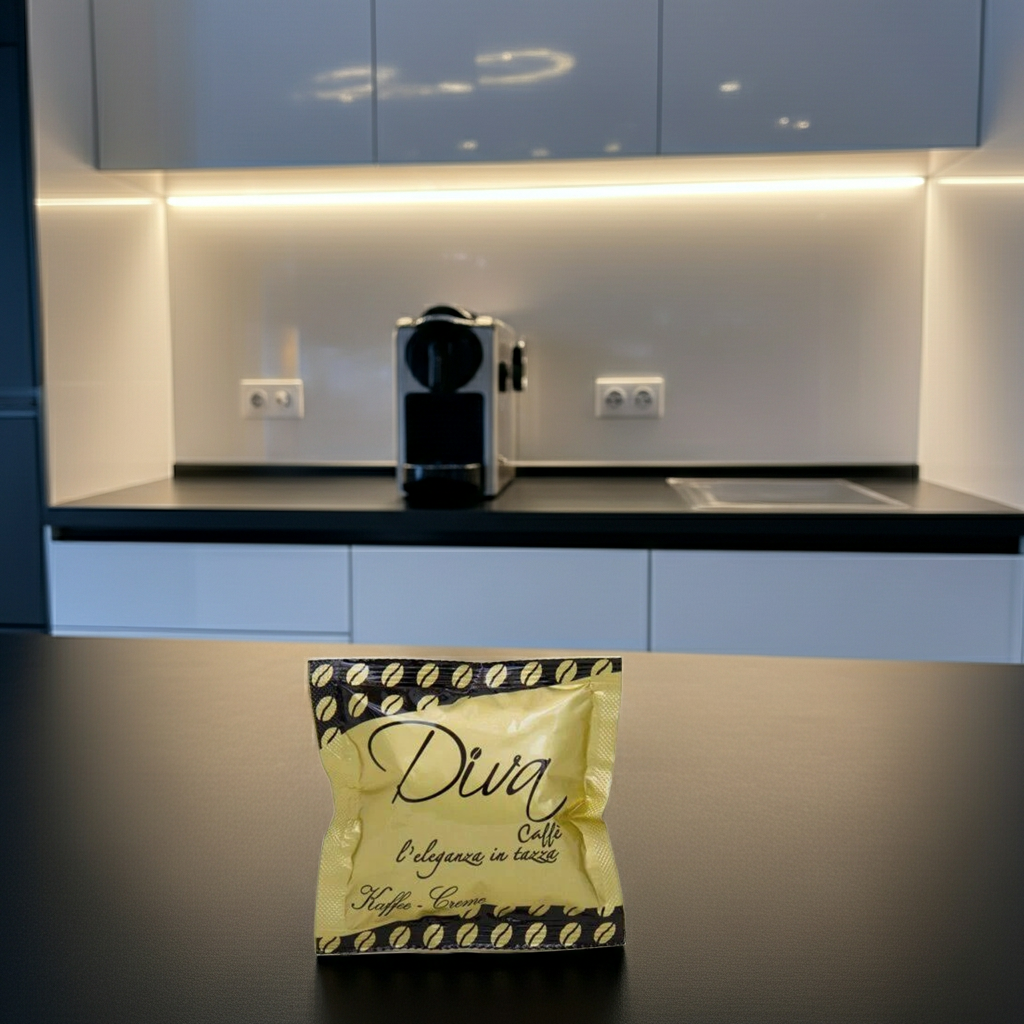 Diva Caffé Café Crème 60/40 - 150 E.S.E. Pads – Kaffeegeniesser
