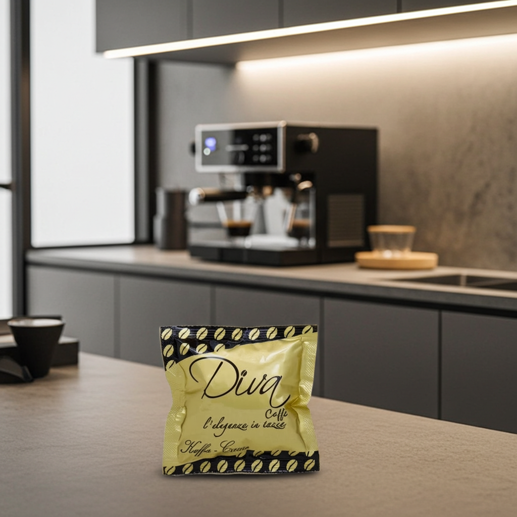 Diva Caffé Café Crème 60/40 - 150 E.S.E. Pads – Kaffeegeniesser